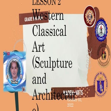 WESTERN CLASSICAL ARTS by: Sir Marvin M. Benitez | PPTX