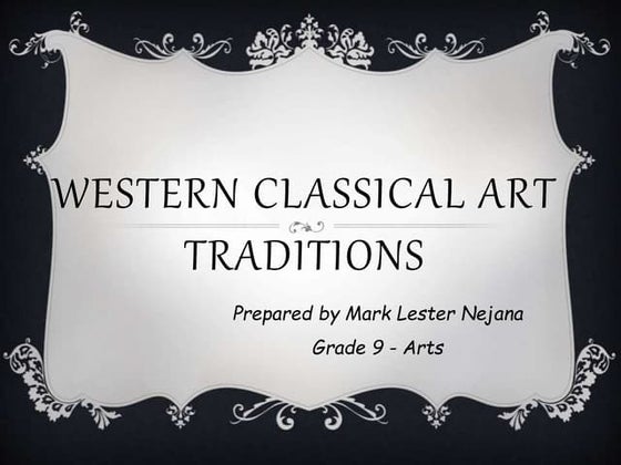 FIRST QUARTER Grade 9 ARTS- Prehistoric Art: Prehistoric Beginnings and ...