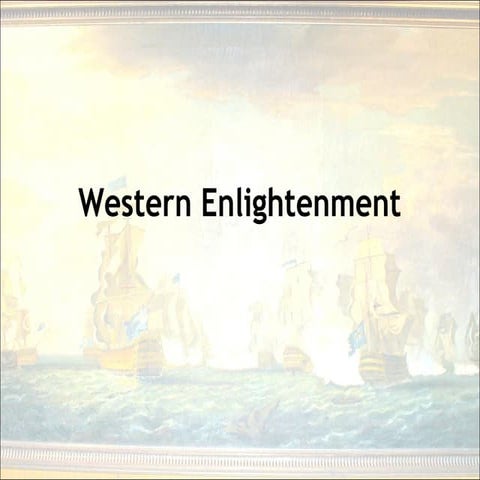 Western Enlightenment | PPT