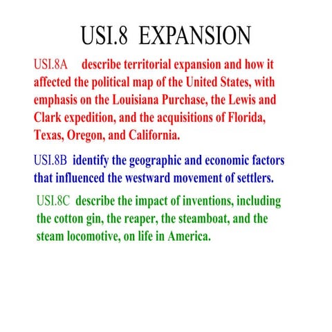 Western expansion | PPT
