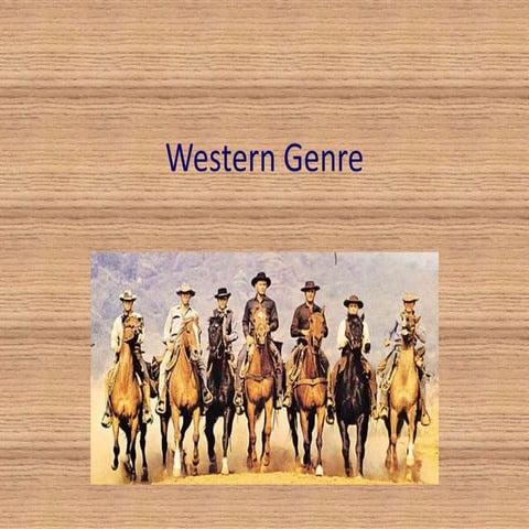 Western Genre | PPTX