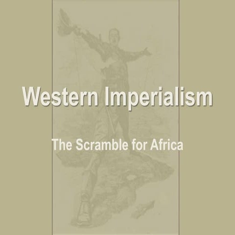 Western Imperialism | PPTX
