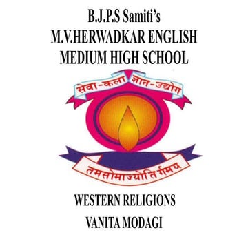 WESTERN RELIGIONS STD 9TH.pptx