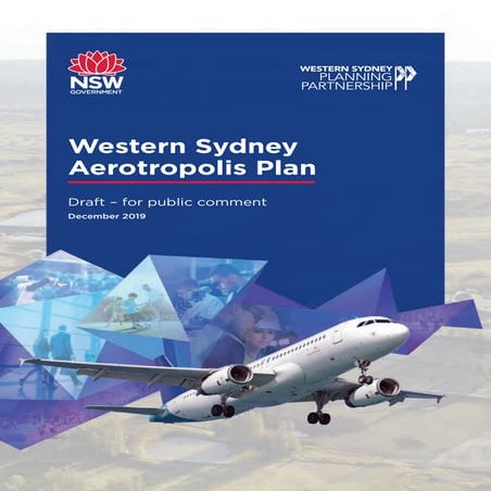 Western sydney aerotropolis plan_draft for comment | PDF