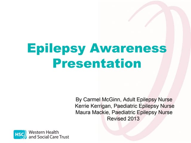 Epilepsy first aid | PPT