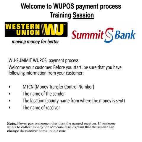 Western Union | PPTX