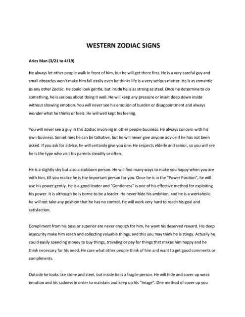 Characterization | PDF