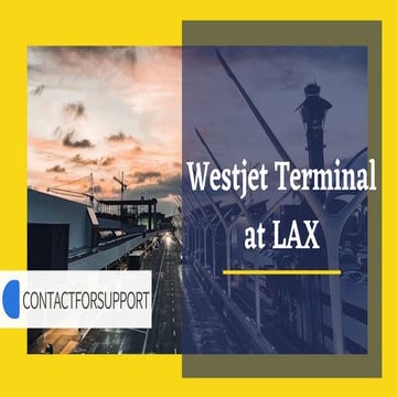 westjet terminal at lax | PDF