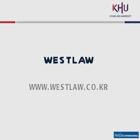 Westlaw | PPT