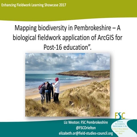 Mapping biodiversity in Pembrokeshire – A biological fieldwork ...