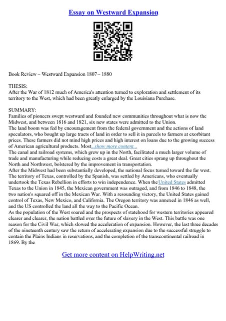 Westward Expansion | PPT