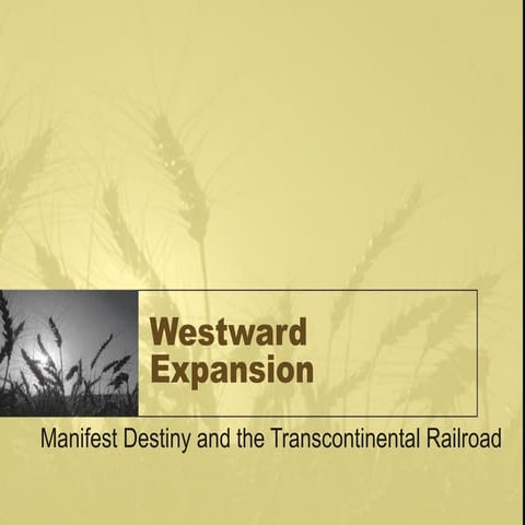 Westward expansion | PPT