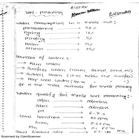 Wet Processing | PDF