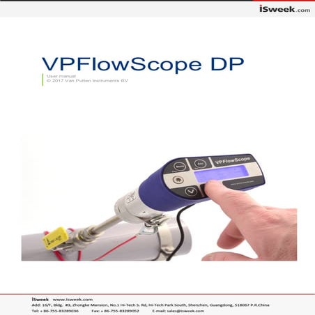 Wet compressed air flow meters vp flow-scope dp | PDF | Computer ...