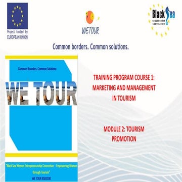 WE TOUR_Course 1_Module 2 | PPT