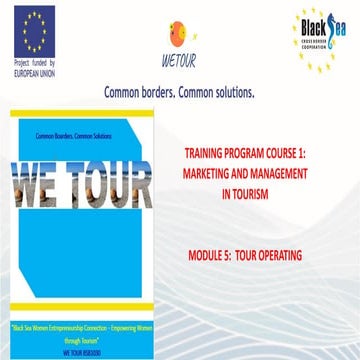 WE TOUR_Course 1_Module 5 | PDF