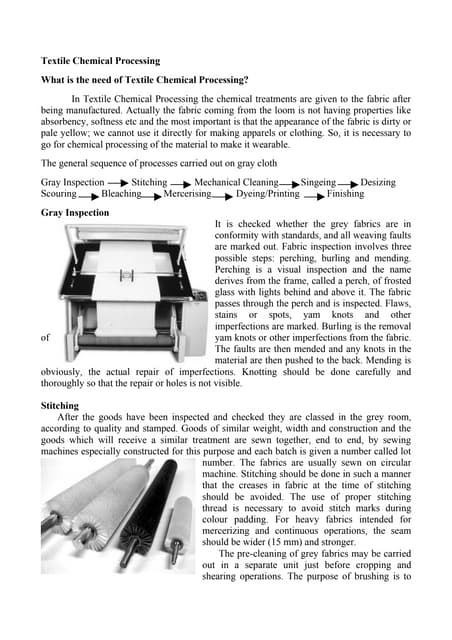 Fusing procedure in Garments Industry | PPT
