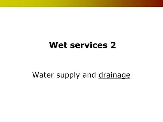 Wasa guidelines for design of water and wastewater systems | PDF | Civil Engineering Industry ...