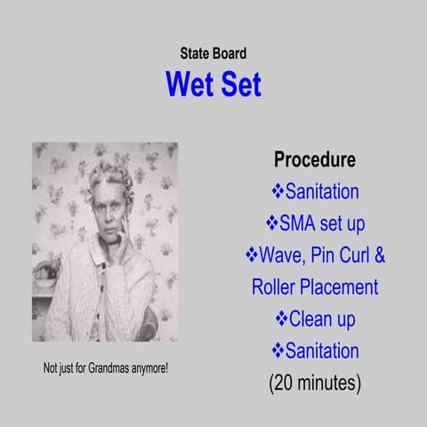 Wet set | PPTX