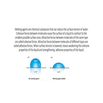 Wetting agents are chemical substances that can reduce.pptx