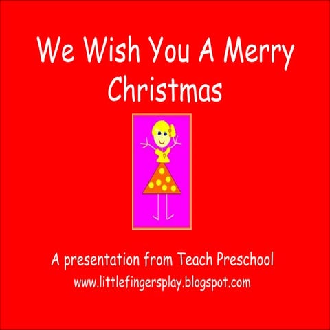 We Wish You A Merry Christmas | PPT | Music | Entertainment