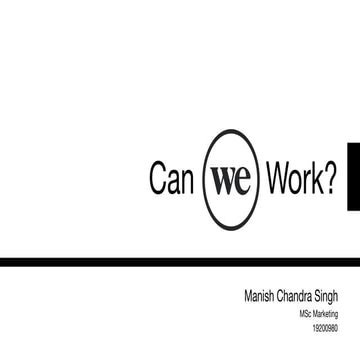 Can we work? | PDF