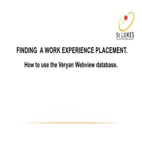 Wex How to use Veryan Webview | PPTX