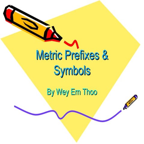 Powers of 10: Metric prefixes | ODT