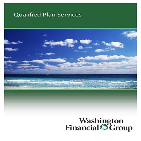 WFG Qualified Plan Services Brochure | PDF