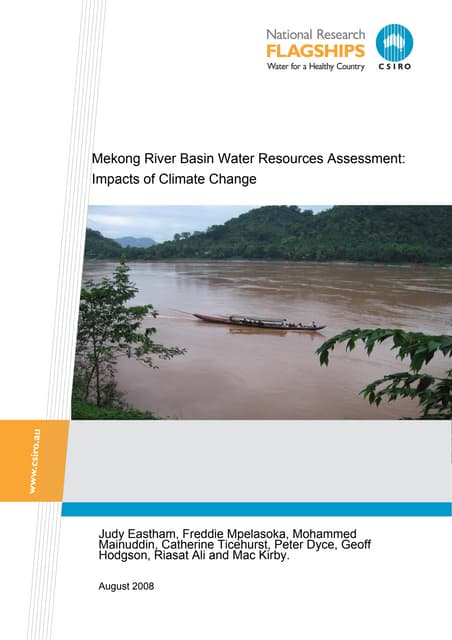 Hydroclimatological assessment of Jawi River Basin, Malaysia | PDF
