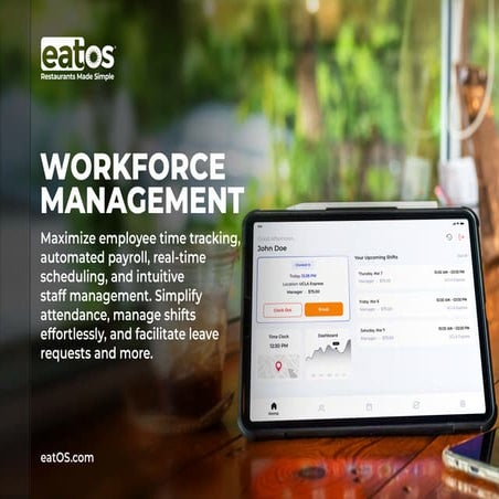 Streamline Operations: Workforce Management System | eatOS | PPT