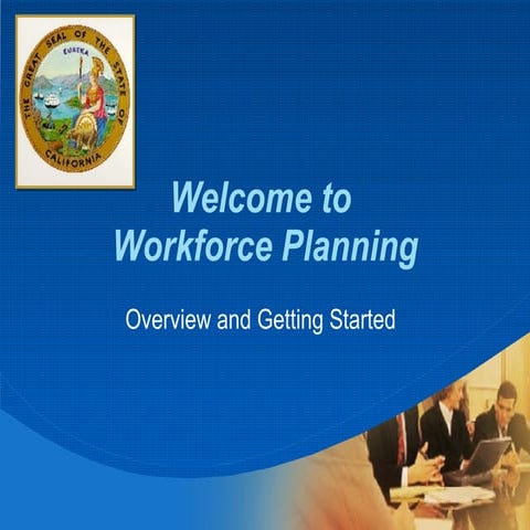 Workforce Planning Overview Workshop Presentation | PPT