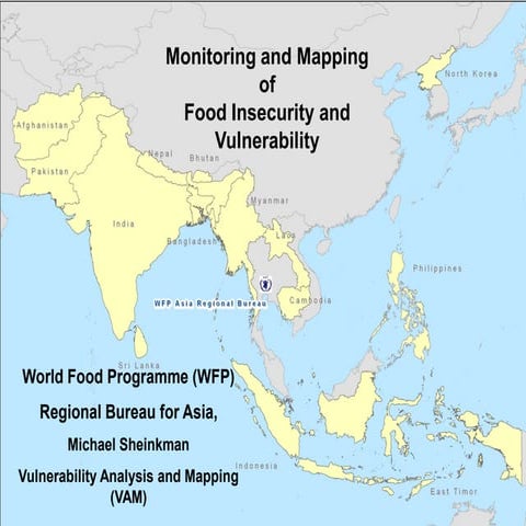 Monitoring and mapping incidences of food insecurity and vulnerability ...