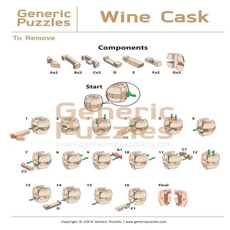 Generic Puzzles Solution - Wine Cask 2.75