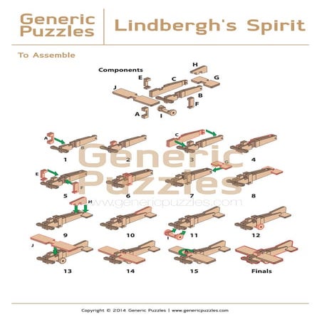 Generic Puzzles Solution - Lindbergh's Spirit 6" | PDF | Games and ...