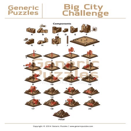 Generic Puzzles Solution - Big City Challenge 4.75" | PDF