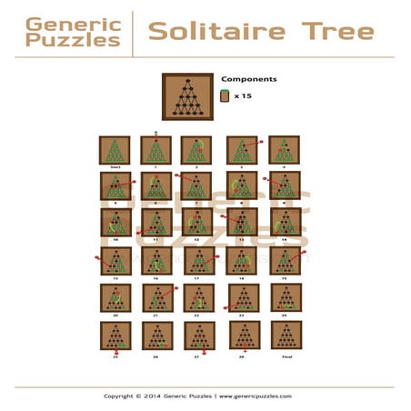 Generic Puzzles Solution - Solitaire Tree 4.5" | PDF