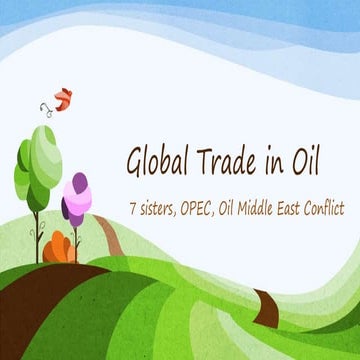 Global Trade in Oil | PPT