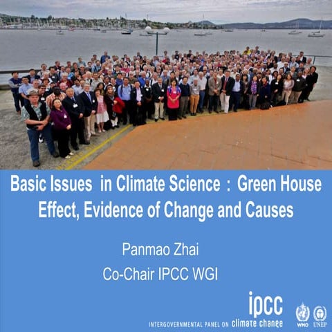 Media Workshop - Introduction to Climate Science: Basic Issues in ...