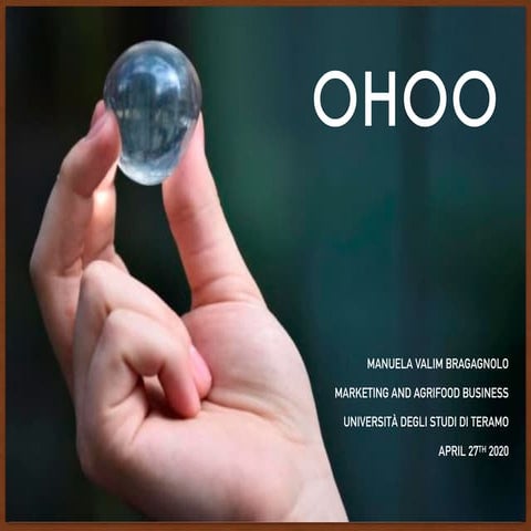 Marketing Research - Ooho Balls in Italy | PPT