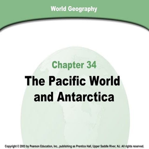 Chapter 34 | PPT | Australia and Oceania Travel | Travel Locations