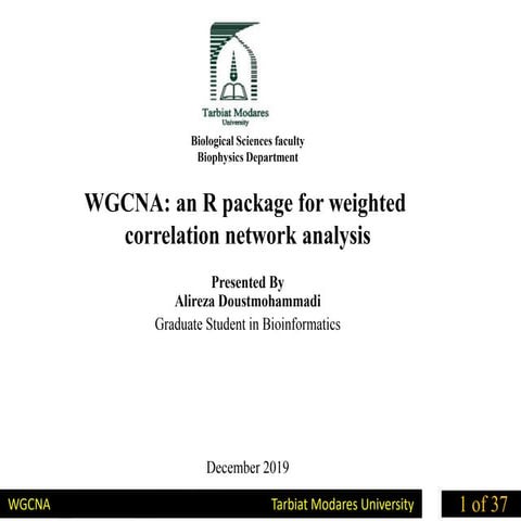 WGCNA: an R package for weighted correlation network analysis | PDF