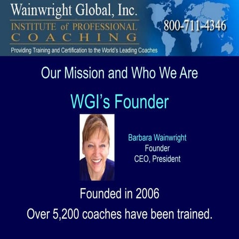 Wgi coaching opportunities by Barbara Wainwright | PPT
