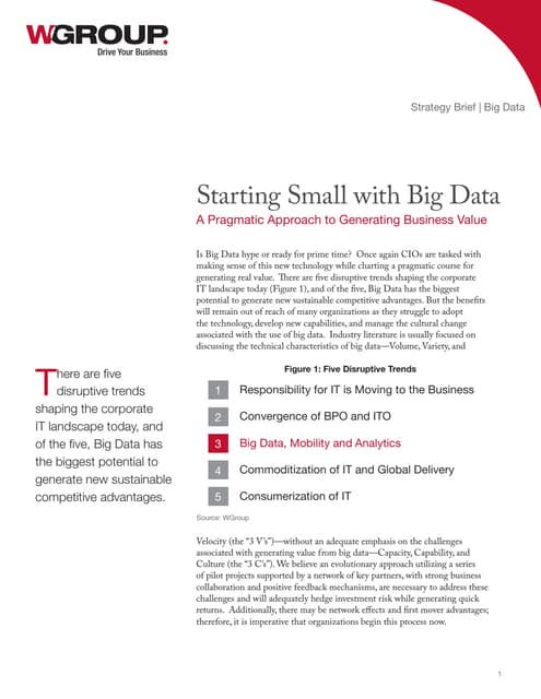 Big Data strategy components | PDF