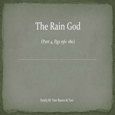 Rain God Discussion | PPT