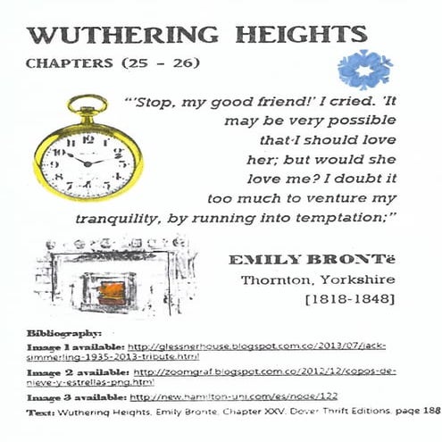 WUTHERING HEIGHTS CHAPS 25 & 26 | PDF