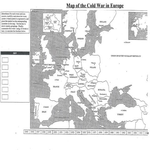 Cold War Map and Timeline | PPT