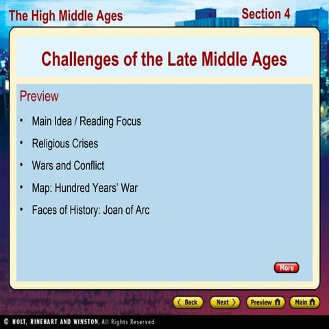 World History Ch. 14 Section 4 Notes | PPT