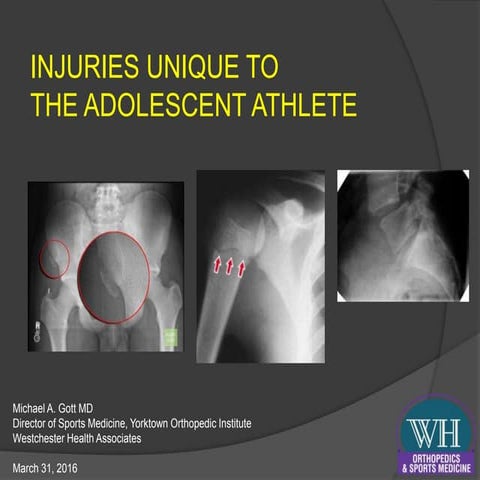Injuries Unique to the Adolescent Athlete - Westchester Health ...