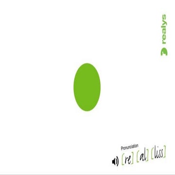 What is Realys PDF | PPT